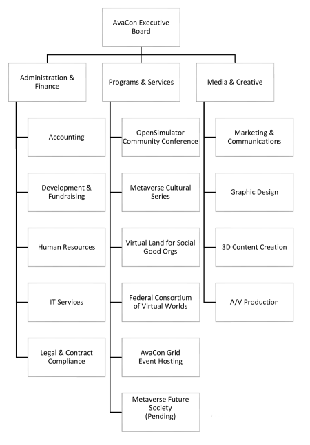 Functional Org Chart – AvaCon Employee Handbook